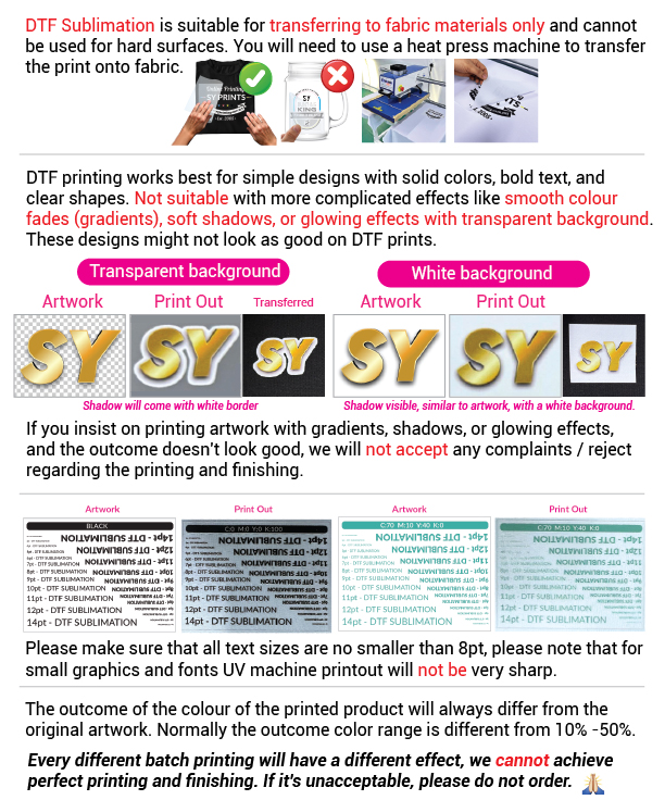 DTF Sublimation Print-Sy Bunting King